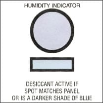 8% Humidity Indicator Card - 500 Pack – Interteck Packaging