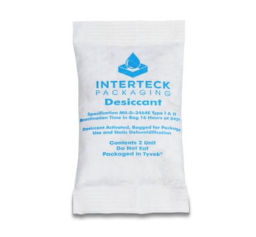 MIL-SPEC Desiccant Packs: Silica Gel – Interteck Packaging