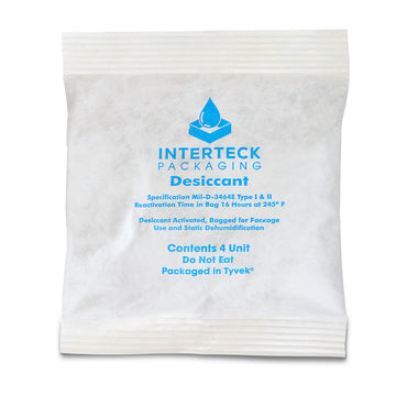 MIL-SPEC Desiccant Packs: Silica Gel – Interteck Packaging